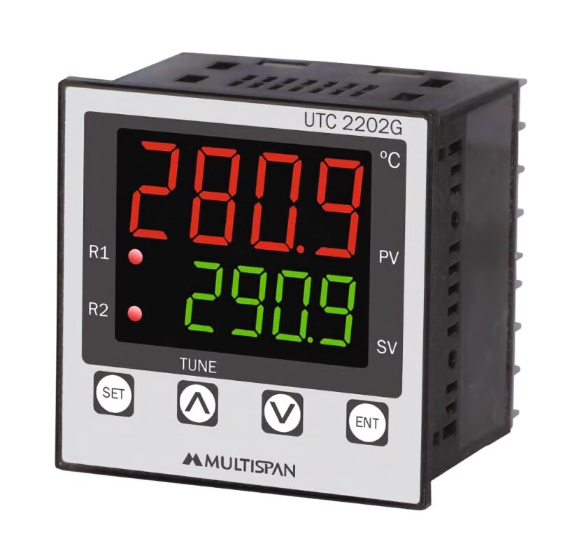 MULTISPAN Digital PID Temperature Controller (Dual PID Output) 72×72 ...