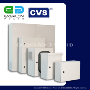 CVS IP55 METAL ENCLOSURE METAL BOX weather proof enclosure – exerlon.com.my