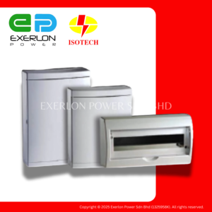 ISOTECH ABS PVC db distribution board PBT PBW MCB TYPE – exerlon.com.my
