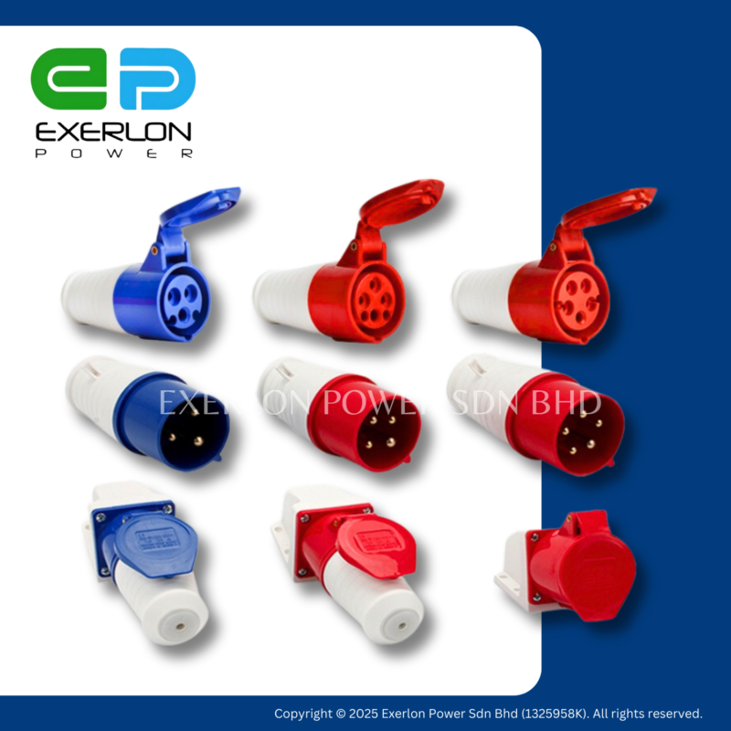 CEE Industrial Site Plug, Wall Sockets and Connector Sockets 16A/32A ...